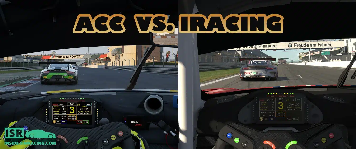 ACC vs iRacing - Test 2022